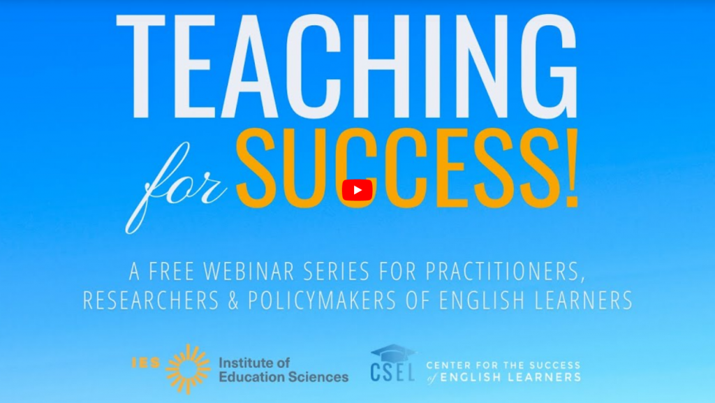Webinars and Video Resources - Center for Applied Linguistics